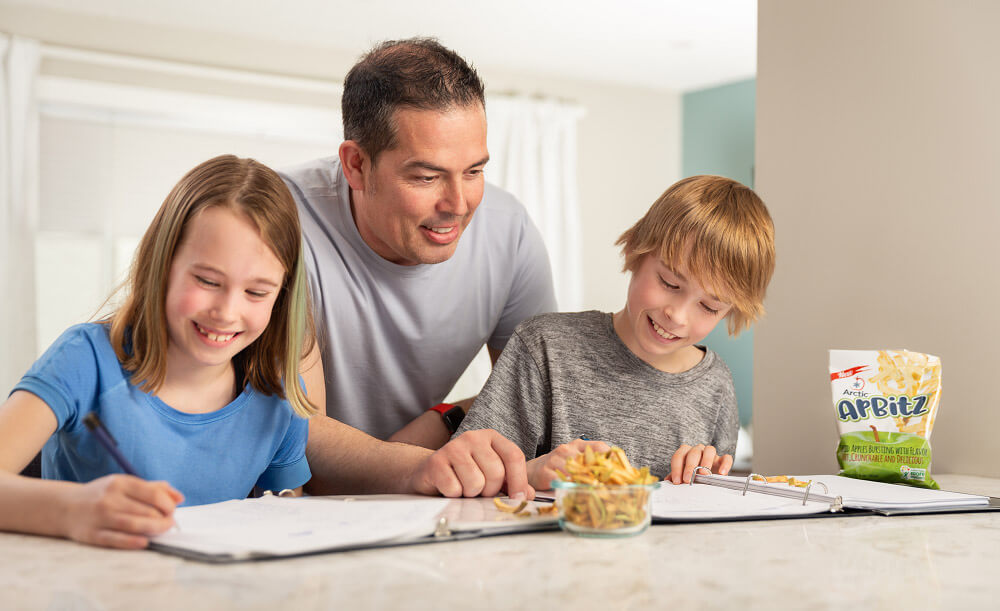 Plant-Based Arctic Golden Burger - Arctic Apples